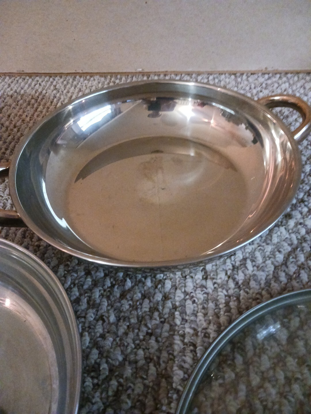 COMMAND PERFORMANCE 12 PIECE CUISINE COOKWARE STAINLESS STEEL 3 PLY | eBay