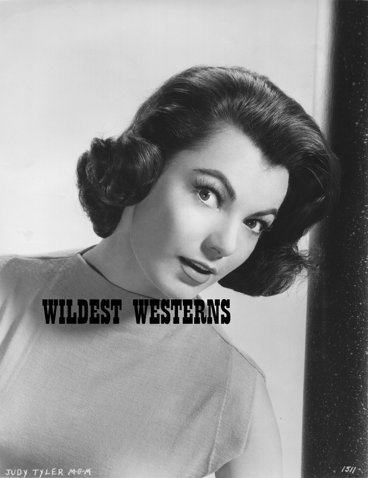 JUDY TYLER Elvis Presley Co-Star in JAILHOUSE ROCK Cute Photo RARE ...