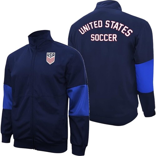 Icon Sports Men's USA Soccer National Team Track Jacket Full Zip ...