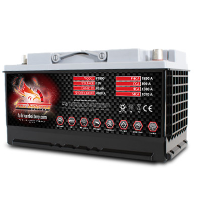 Full Throttle FT890-49 Group 49 AGM Power Cell Car Audio Battery Full ...