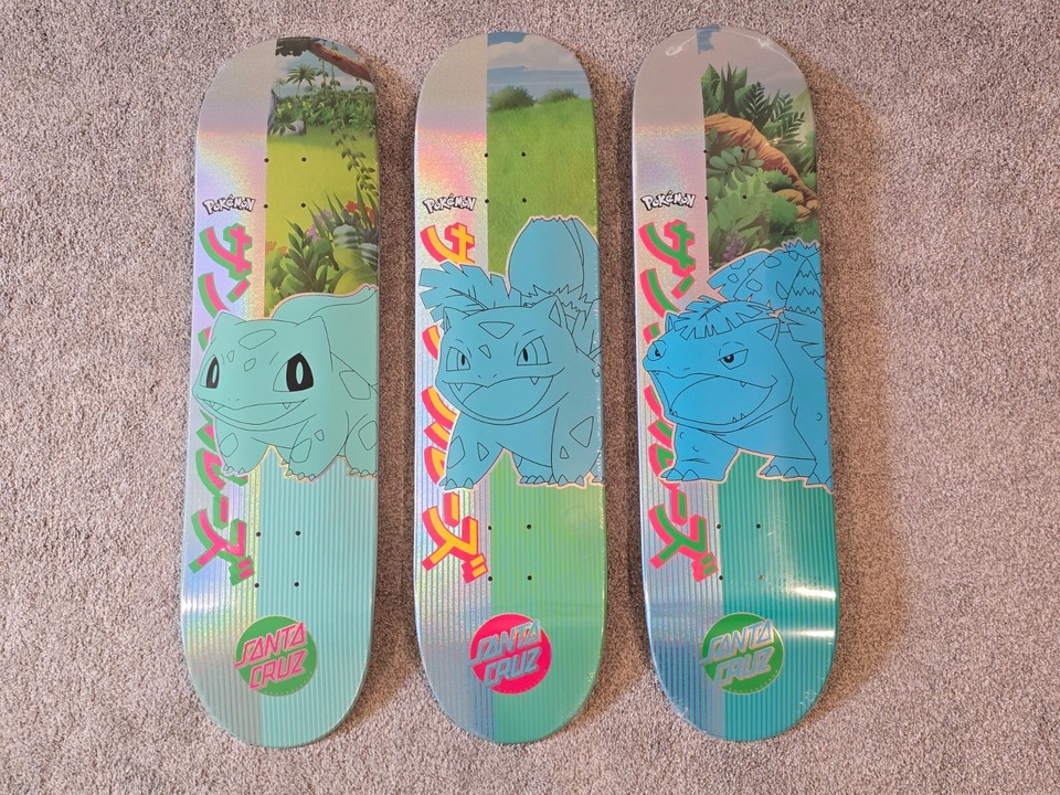 Pokemon x Santa Cruz Full Set 15/15 Blind Bag Skateboards Limited ...