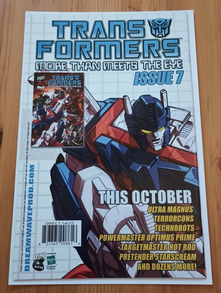 Transformers #4 DW - Sharkticon, Arcee Cover VF/NM Comic! | eBay