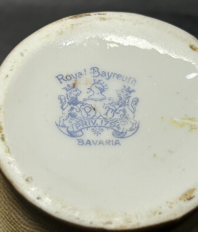 Royal Bayreuth Cream Pitcher Goat Sheep Design UNIQUE shape | eBay