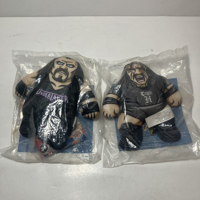 Triple H & Undertaker WWE Burger King Kid Meal Talking Toy Plush 2010 ...