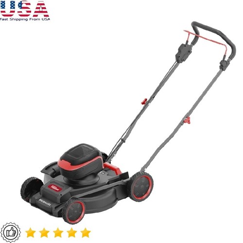 2x20 V Max 18 " Brushless Side-discharge Mower 2-in-1 Mulching Function ...