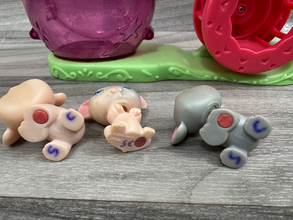 LITTLEST PET SHOP LPS MERRY MICE 102 103 104 CHEESE WHEEL TUNNEL SET ...