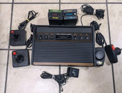 Atari 2600 Heavy Sixer Sunnyvale W/ CX-10 Joysticks, Games TESTED! Read ...