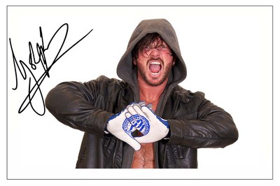 AJ STYLES Signed Autograph PHOTO Signature Gift Print WWE WRESTLING ...