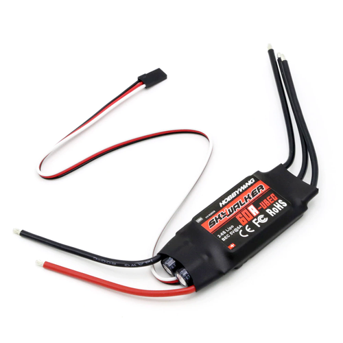 Hobbywing Skywalker 60A Brushless 2~6S ESC With BEC For heli/ Turbo ...