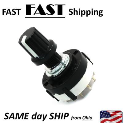 Multi position round rotary switch - turn select switch | eBay Australia
