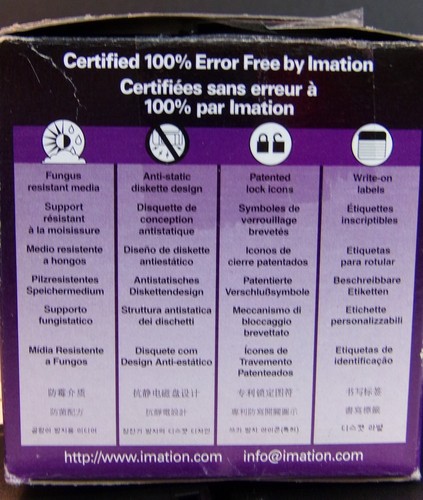 IMATION 2HD IBM Formatted Diskettes Write On Label 13 Diskettes | eBay