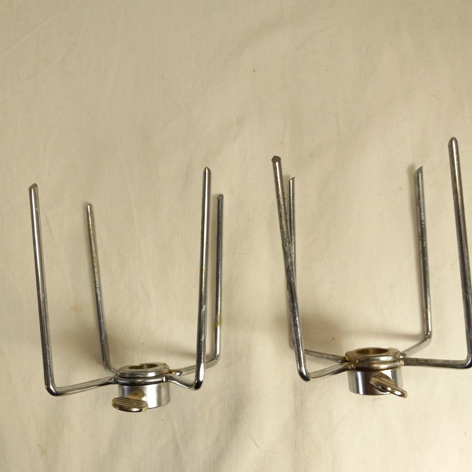 MHP RK-2 universal grill rotisserie kit Replacement Spit Rod Forks Only ...