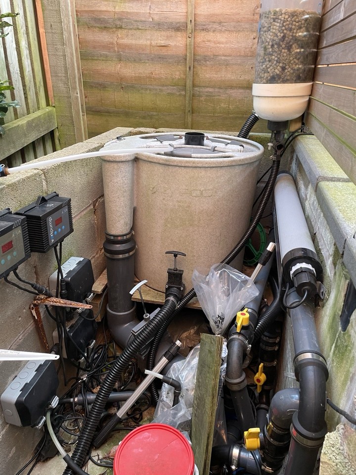 Evolution Aqua Eazy Pod Complete Koi Pond Filter System | eBay UK