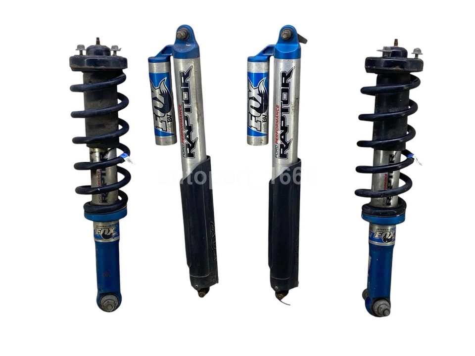 Front / Rear Fox Strut Shock Set For 2017-2020 Ford F150 Raptor Crew ...