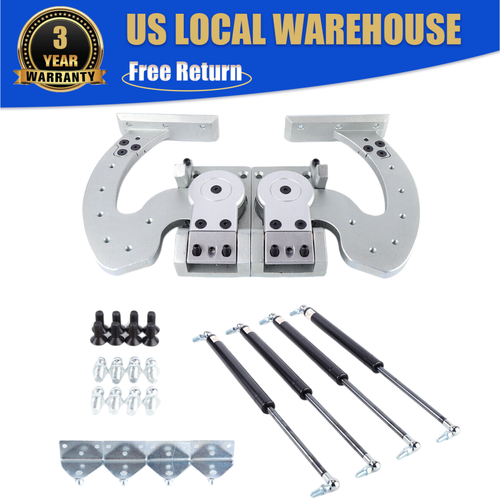Vertical Door Hinges Bolt Kit Butterfly 90° Car Doors Universal Lambo ...