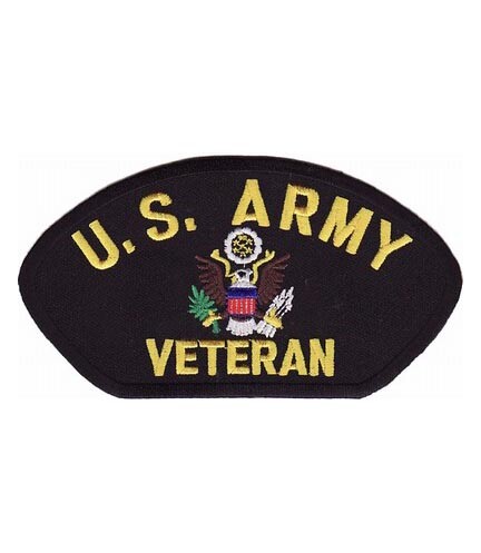 U.S. Army Veteran Hat Patch, Military Cap Patches | eBay