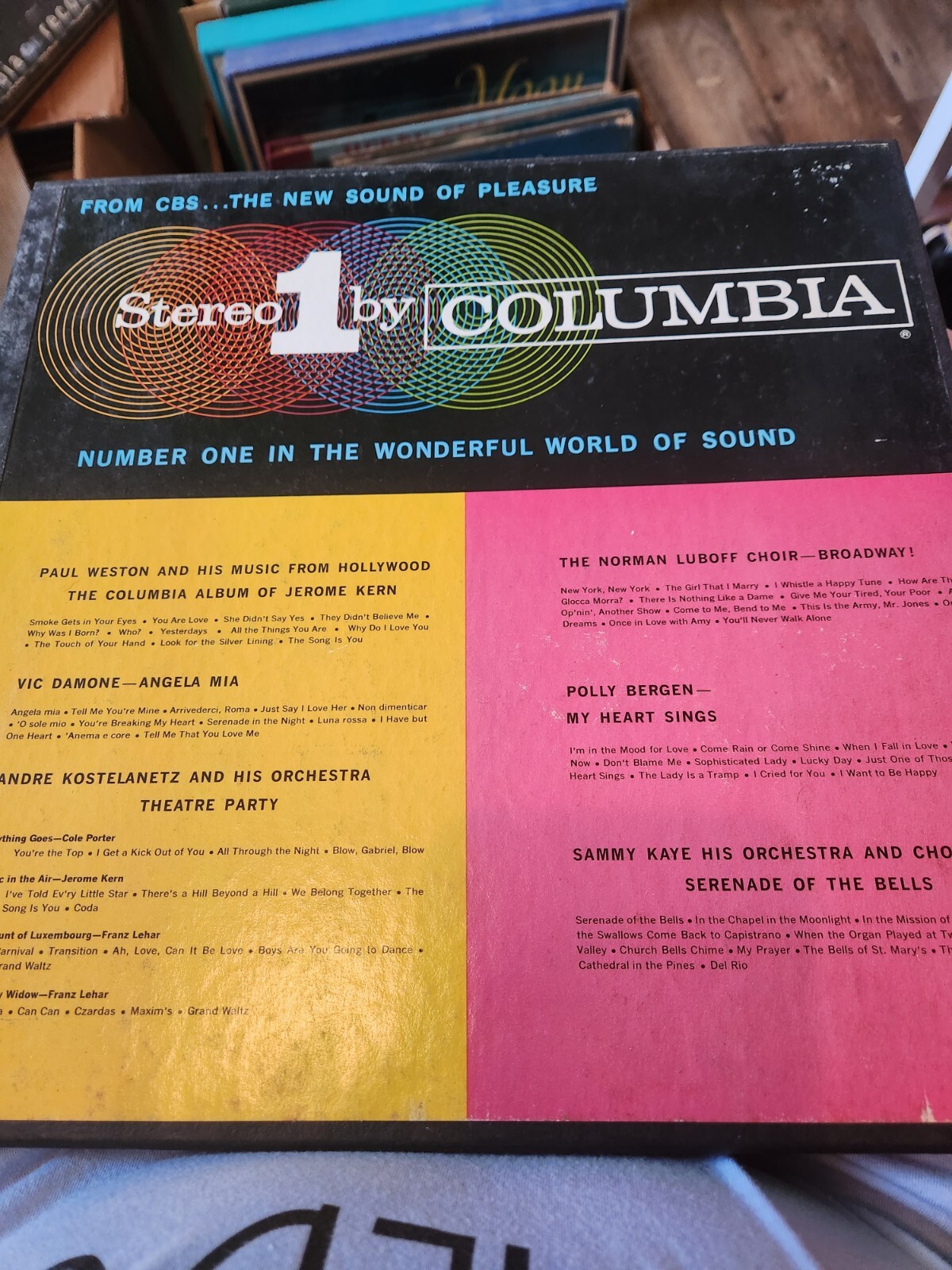 CBS Box Set Of Records Paul Etc 1960s Vinyl Records | eBay