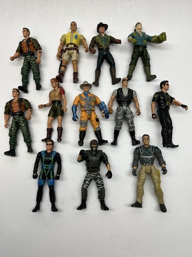 Kenner JURASSIC PARK Lost World Lot Of 12 Ajay Sarah Harding Eddie Carr ...