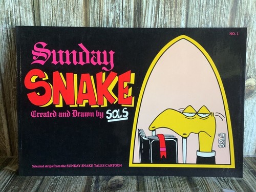 SUNDAY SNAKE by SOLS - NEW CARTOON BOOK - BRAND NEW | eBay Australia