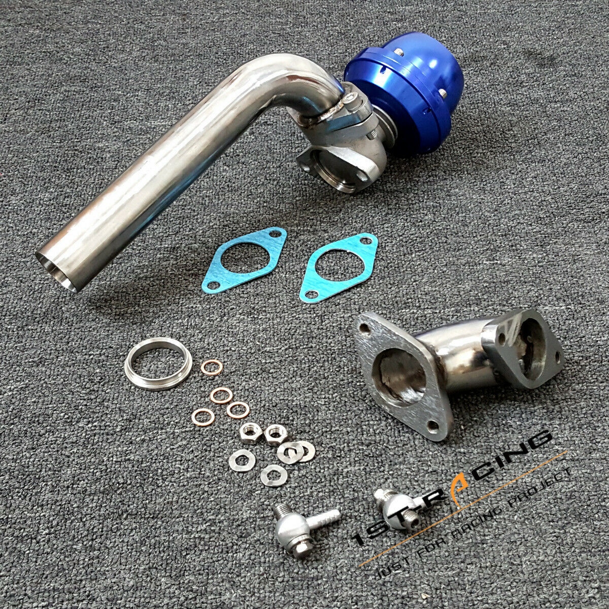 FOR Tial 35mm 38mm Turbo External wastegate+Outlet Dump Tube+Elbow ...