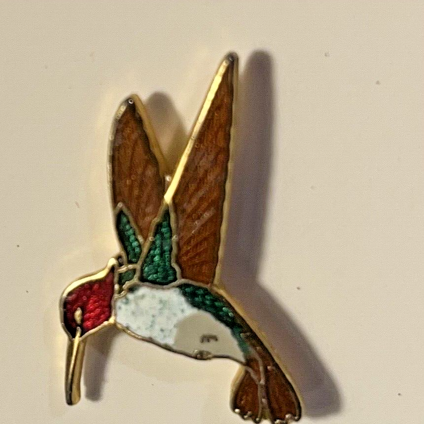 Lapel Pin Enamel Hummingbird | eBay
