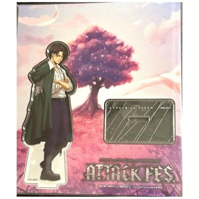 Attack On Titan ATTACK FES 10E Anniversaire 2024 Levi Ackerman Support ...
