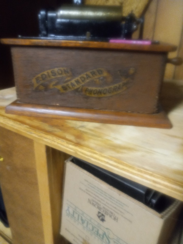 Antique Edison Standard Phonograph Beautiful Condition needs Stylus ...
