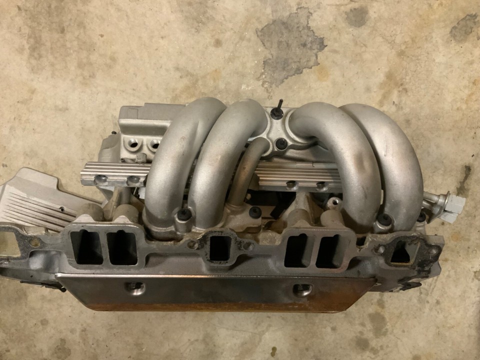 C4 Corvette OEM USED TPI Intake Manifold/ fuel rails/regulator 1985 ...