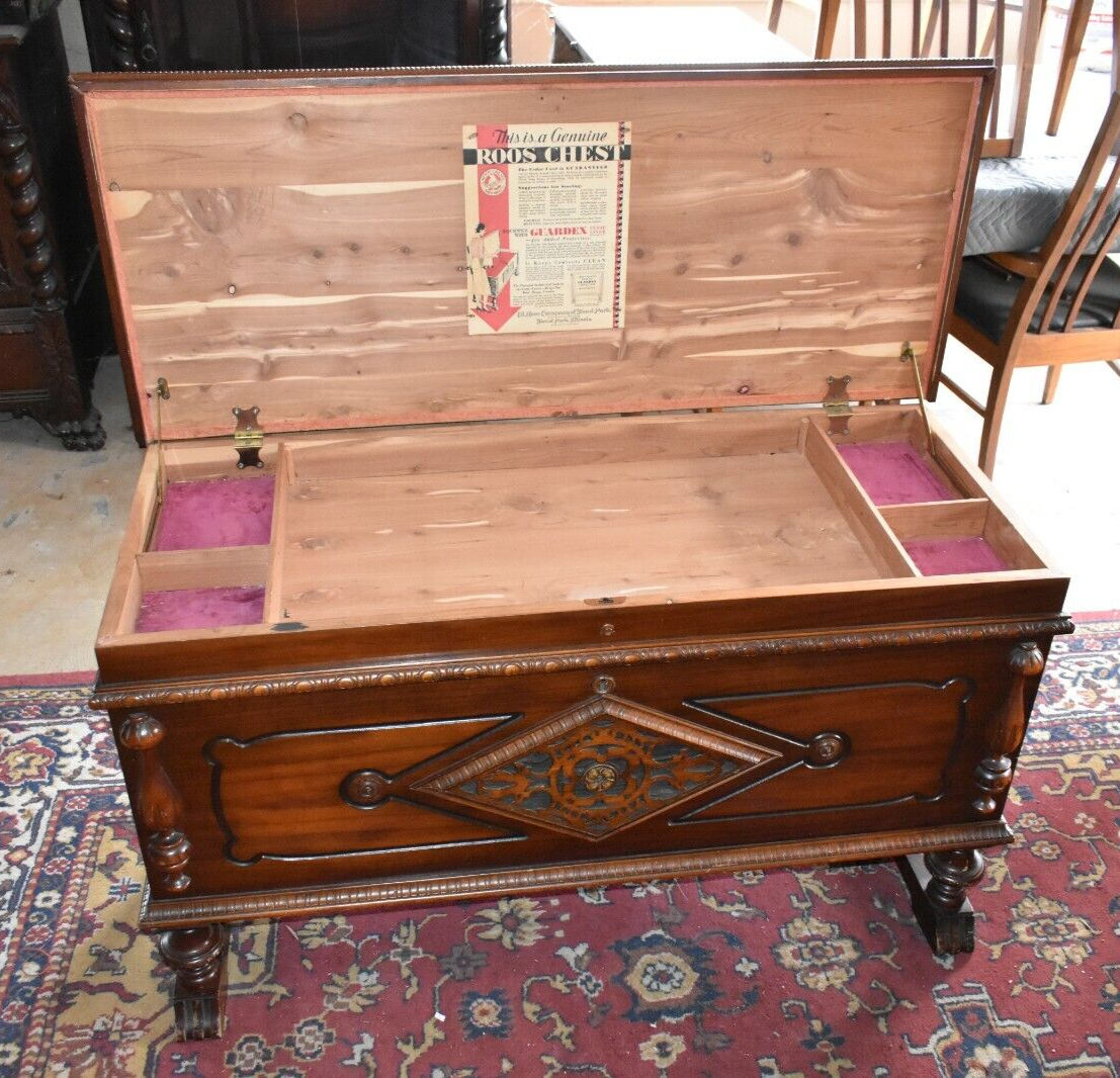 Ed Roos Cedar Chest Value Beautiful Antique Cedar Chest By Iconic Ed
