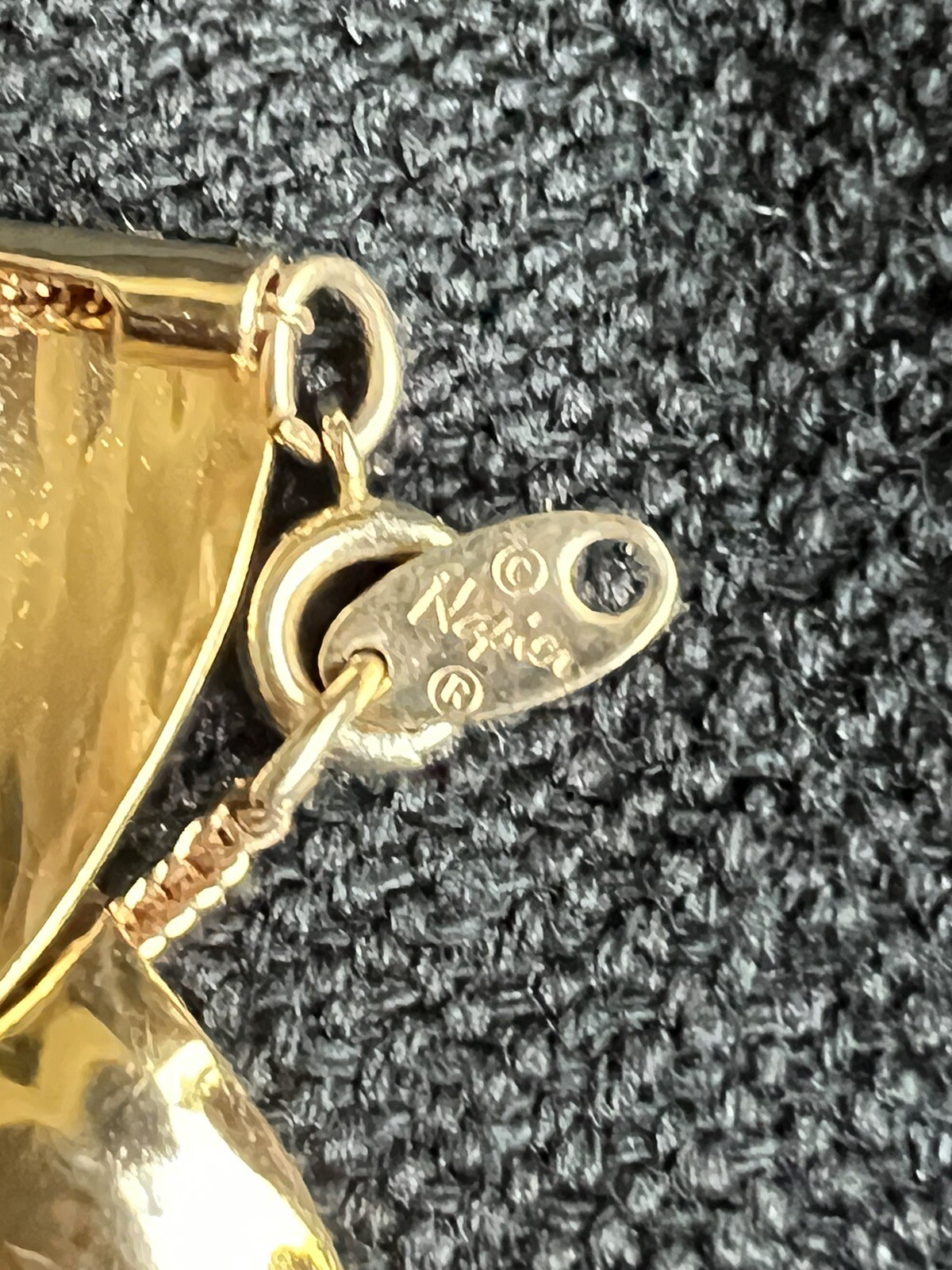 Napier Gold-Tone Scale Chain Necklace - Gem