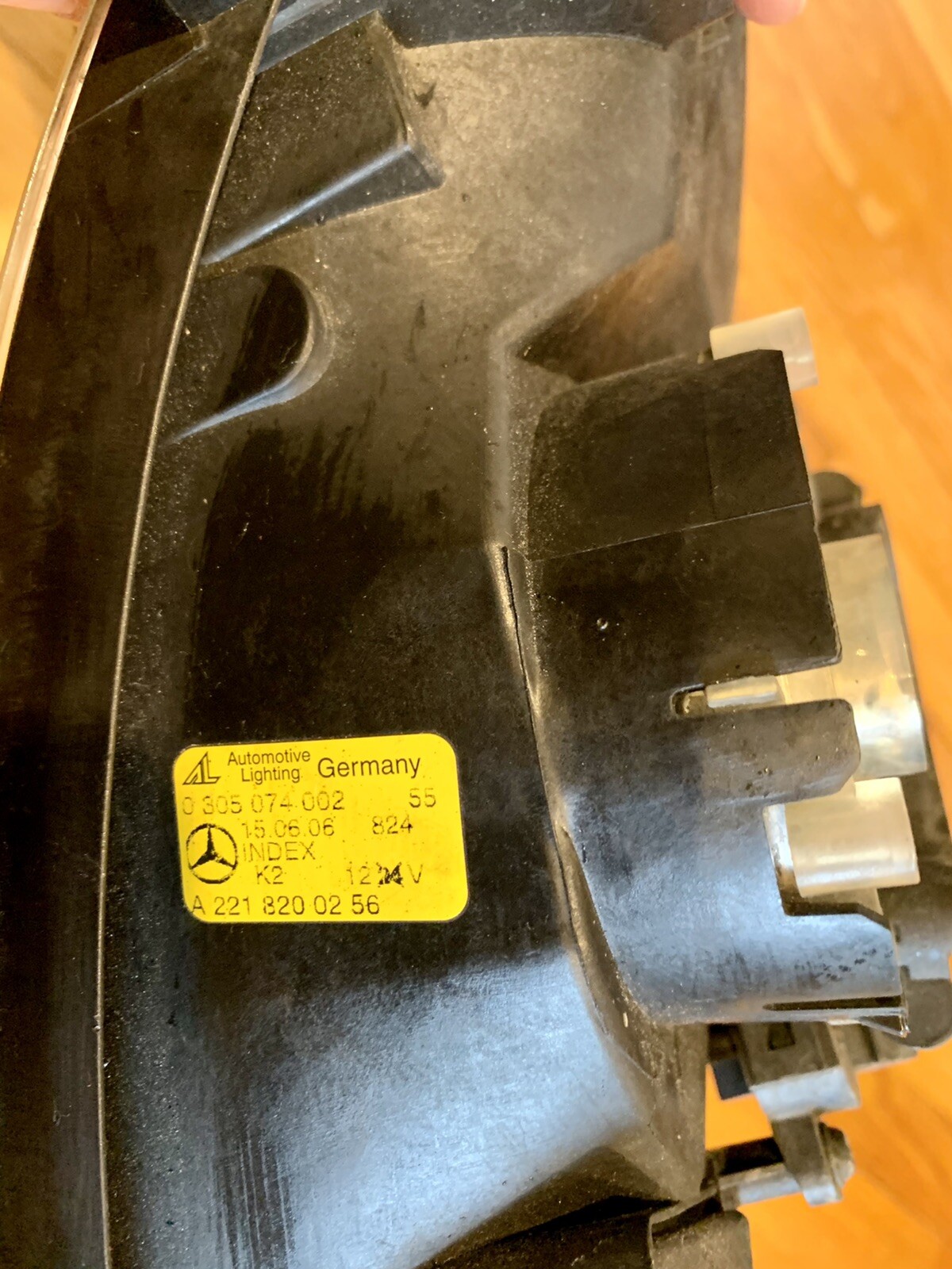 2007-2009 MERCEDES BENZ S CLASS FOG LIGHT LEFT RIGHT PAIR OEM ...