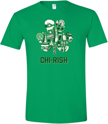 Chi Rish St. Patricks Day T-Shirt Chicago Irish | eBay