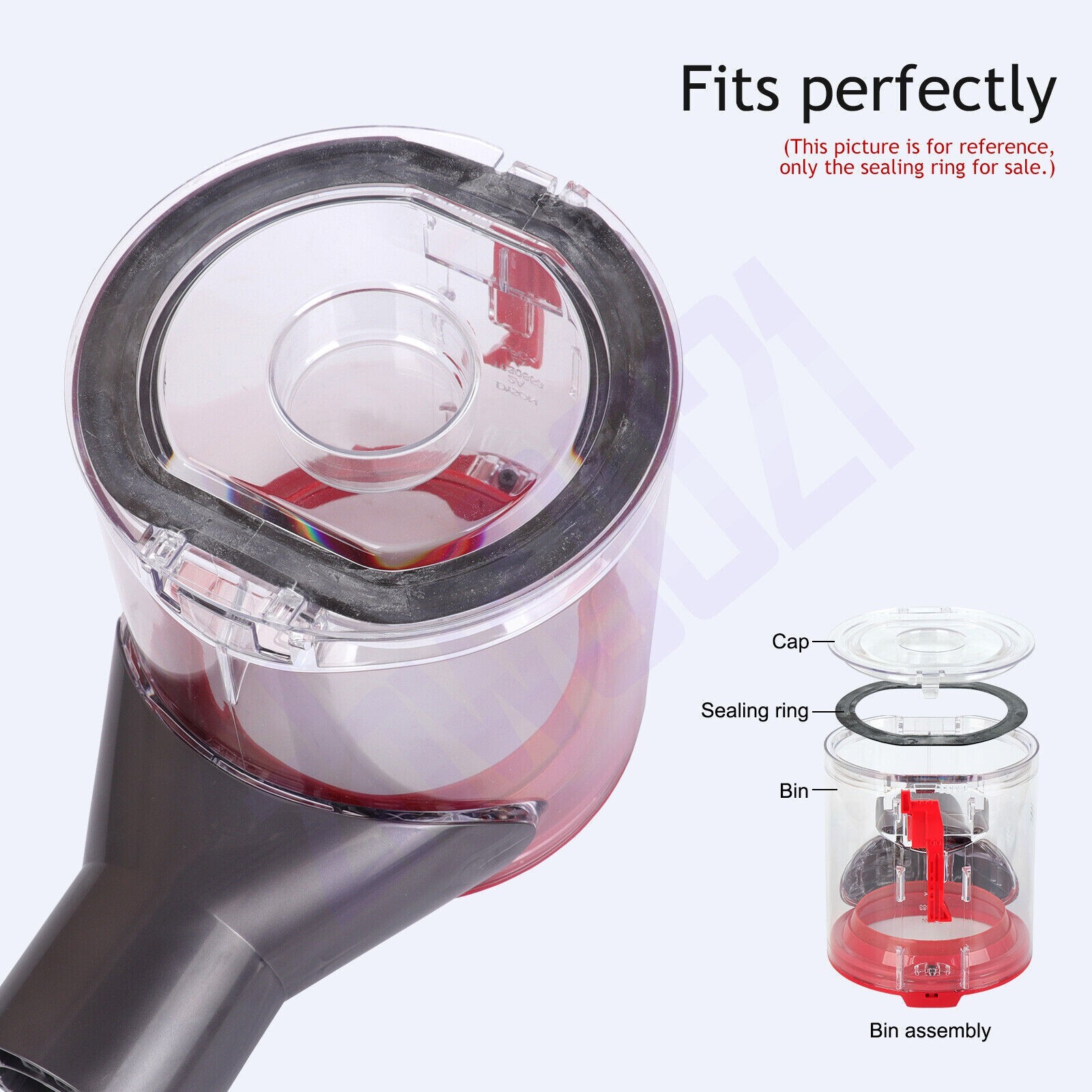 Bin Cap for Dyson V7 V8 Vacuum Cleaner Bin Replacement Part Cover ...