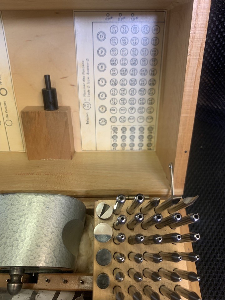 VINTAGE BOLEY STAKING TOOL SET WATCHMAKERS looks in new condition | eBay