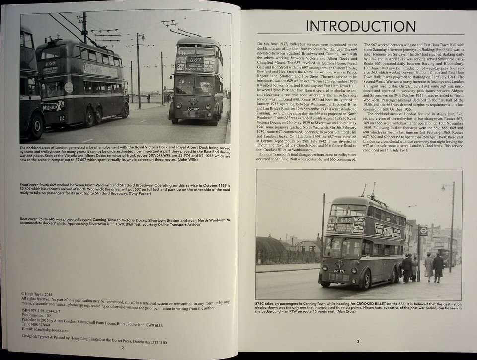 Trolleybuses in London's Docklands - by Adam Gordon - 2015 | eBay UK