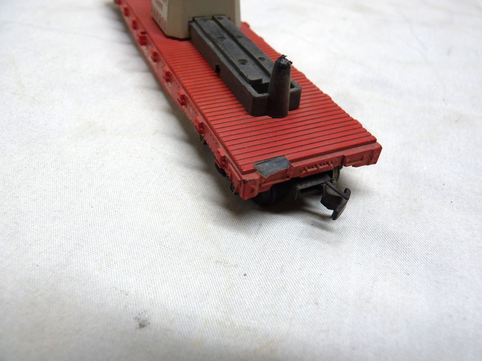 Lionel HO Scale Seaboard RADIOACTIVE WASTE DANGER Flatbed Car - Fast ...