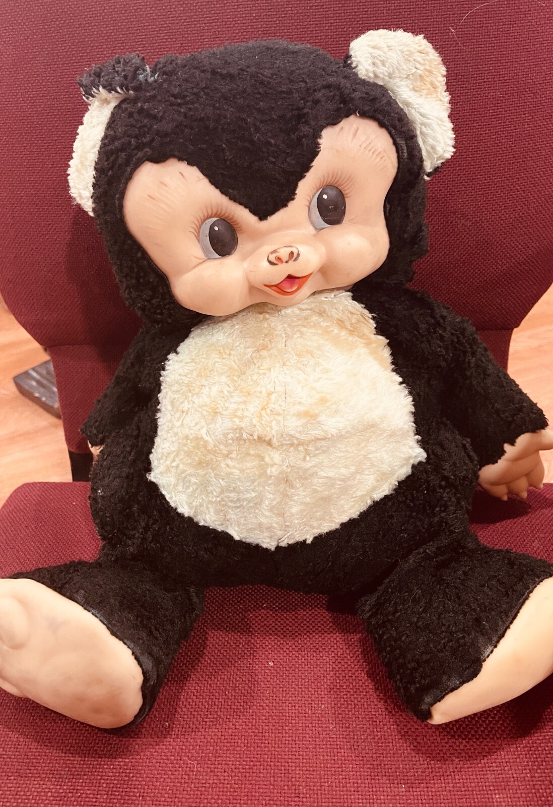 vintage Rushton Chubby Tubby bear rubber face 15” 1950's | eBay