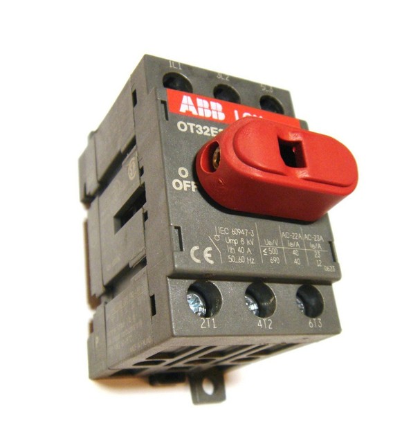 ABB Ot32e3 Switch-disconnector 40 Amp 3 Pole DIN Rail for sale online ...