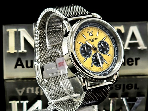 INVICTA CHASE DURER CDW-0151 FLIGHT Commander Japanese CHRONO SAPPHIRE ...