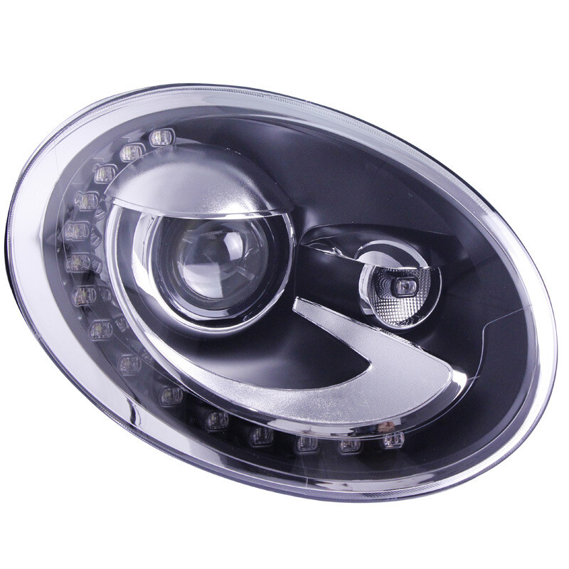 Headlight Assembly For VW Beetle 2013-2019 LED Projector LED DRL ...