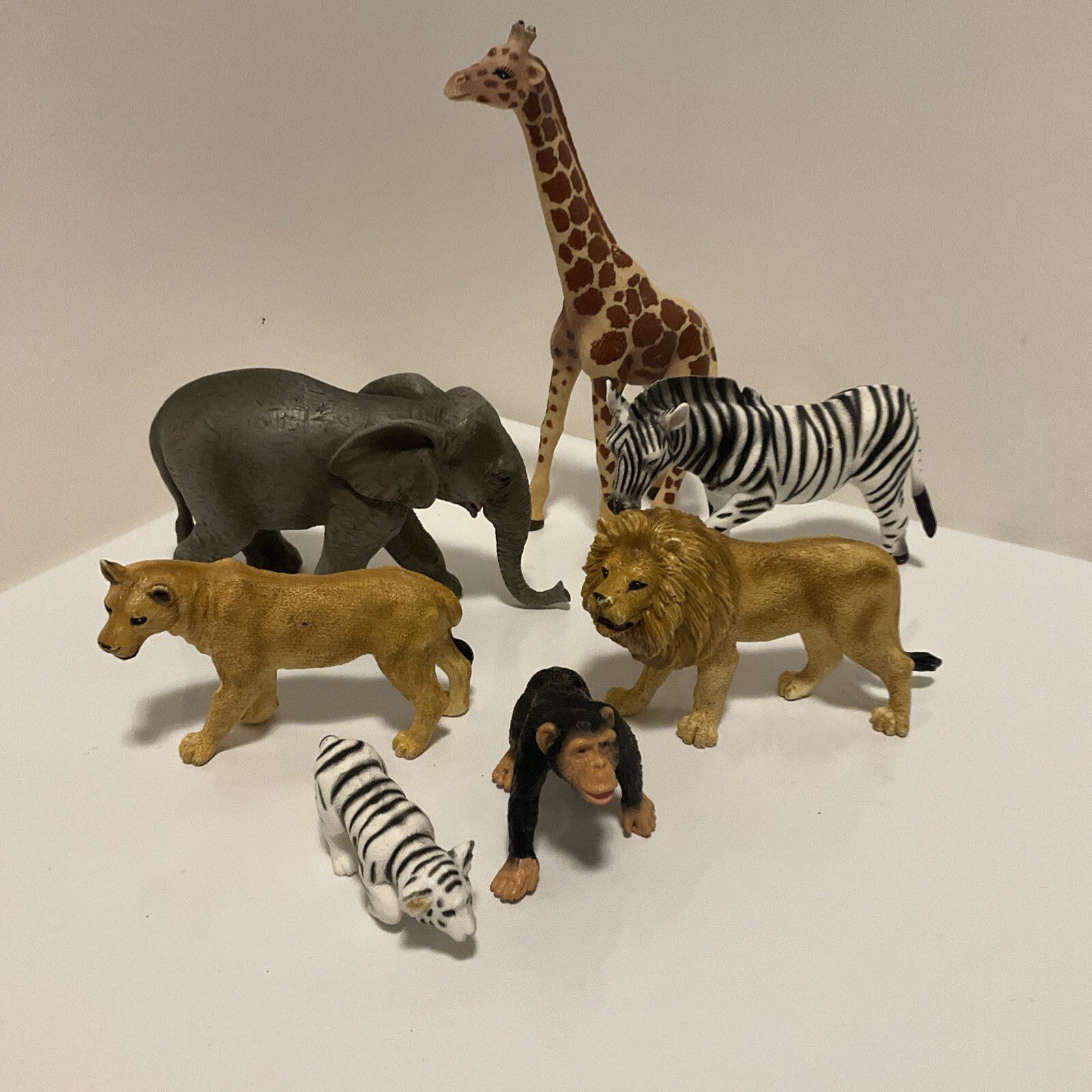 African Safari Zoo Animals , Kids 2007 Blip Toys Plastic Lot Of 7 | eBay