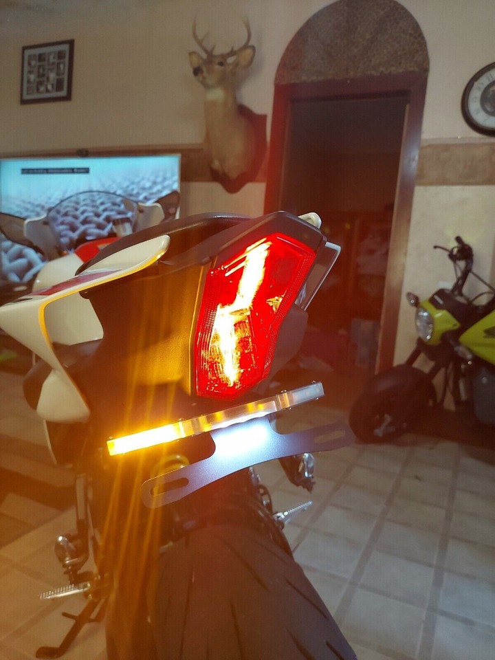 LED Turn Signal Light Tail Tidy License Plate Holder For YAMAHA YZF R7 ...