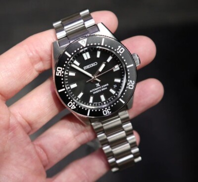 Seiko Prospex SPB453J1 Sea 1965 Heritage Diver Black Automatic Analog ...