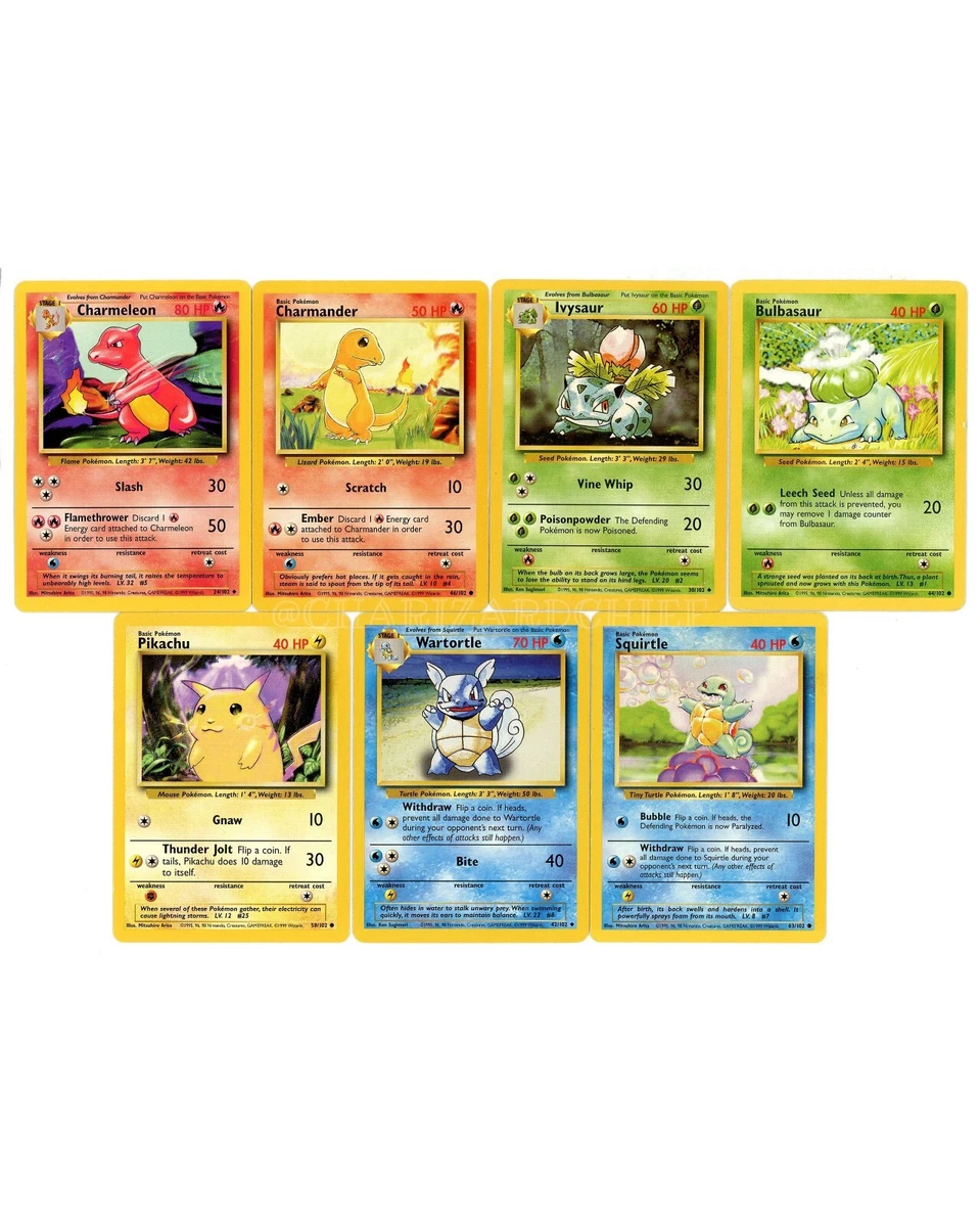 Original Pokemon Cards