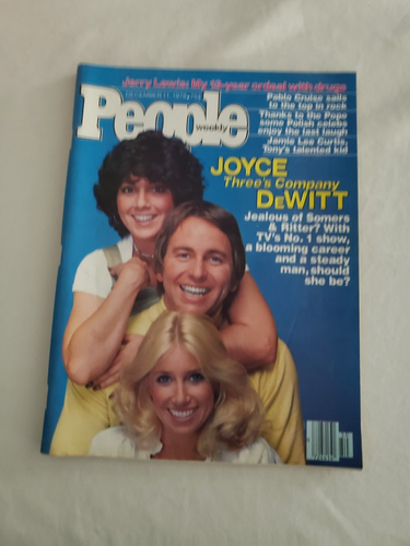 THREE'S COMPANY PEOPLE MAGAZINE JOYCE DEWITT JOHN RITTER S. SOMERS | eBay