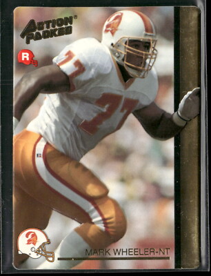 1992 Action Packed Rookie/Update #44 Mark Wheeler Tampa Bay Buccaneers ...