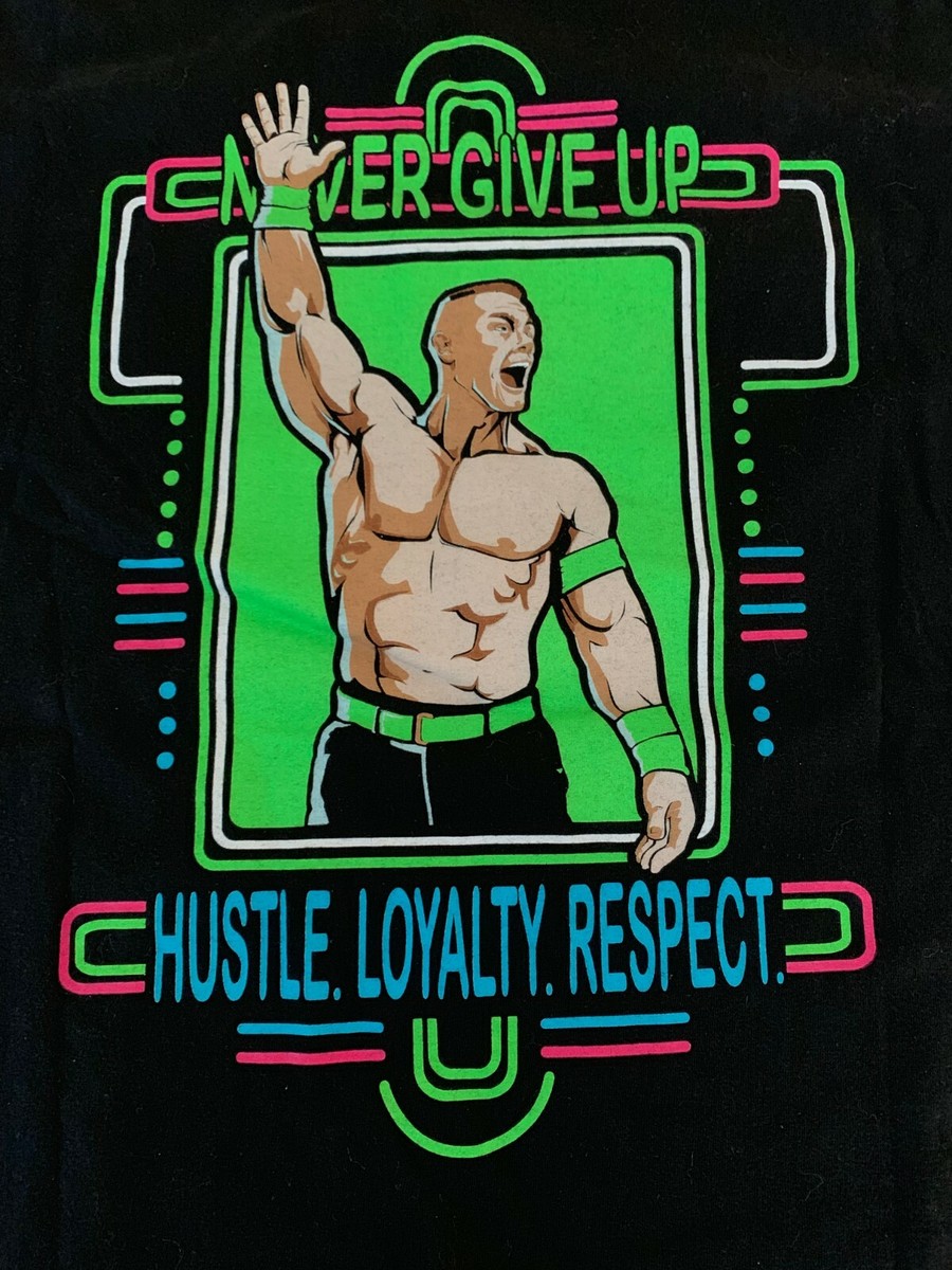 John Cena Logo Hustle Loyalty Respect WWE JOHN CENA HUSTLE LOYALTY