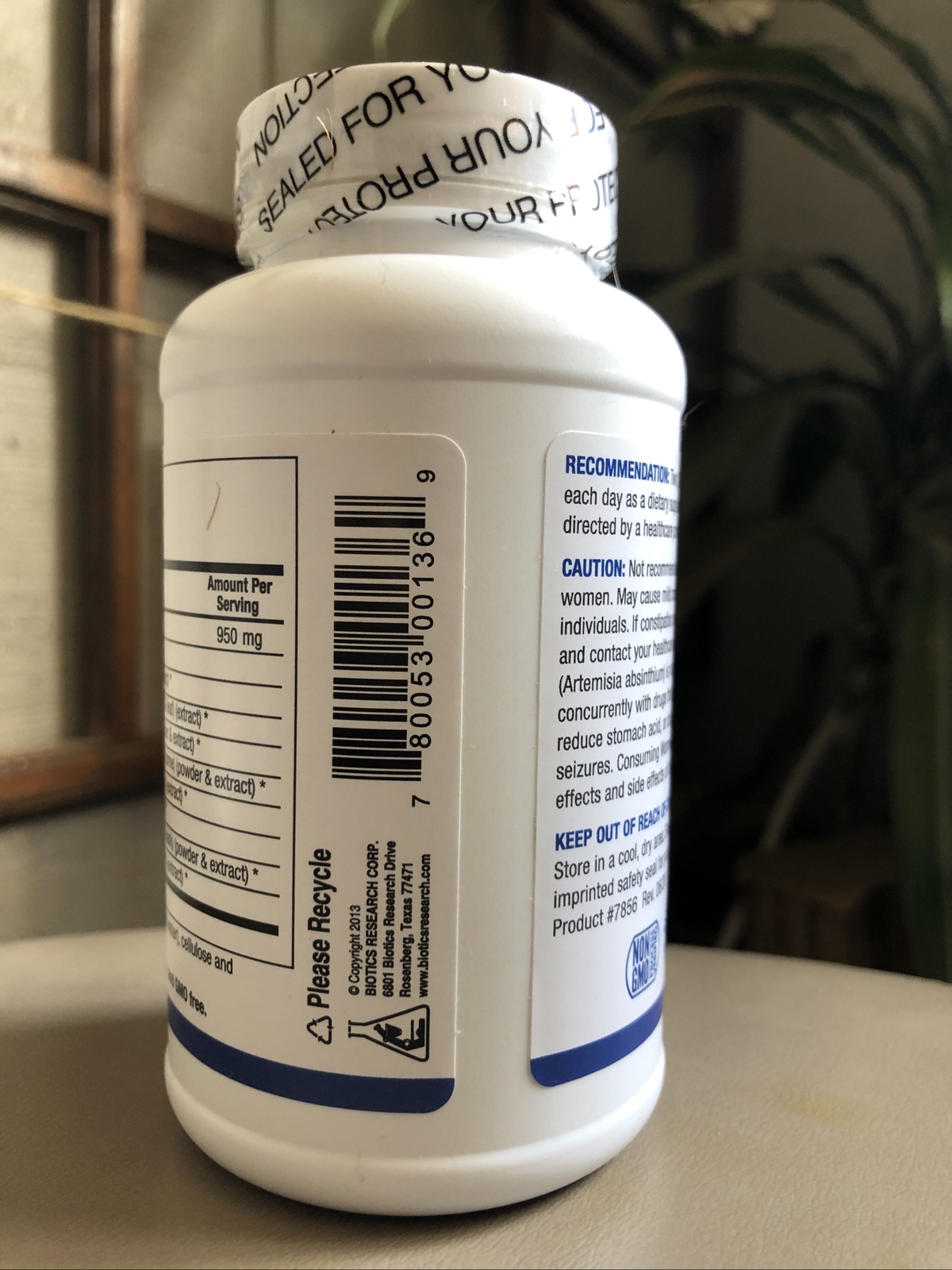 Biotics Research Dysbiocide 120 Caps Antimicrobial Antiviral SIBO/SIFO ...