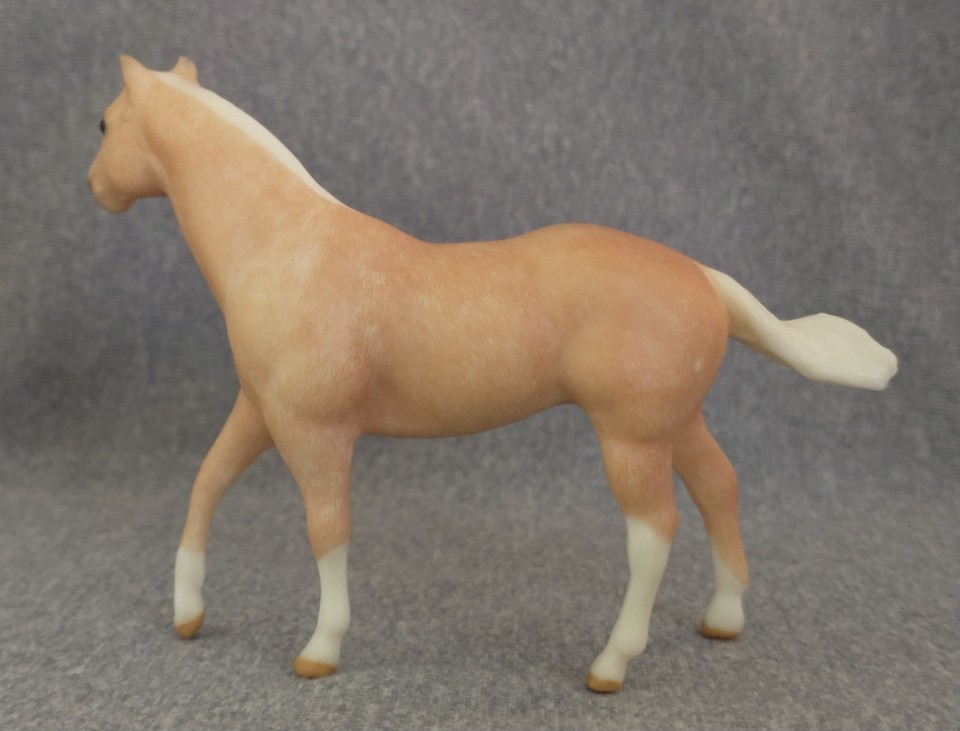 Breyer Custom Stablemate G1 Quarter Horse Stallion Palomino Jenn Tate ...