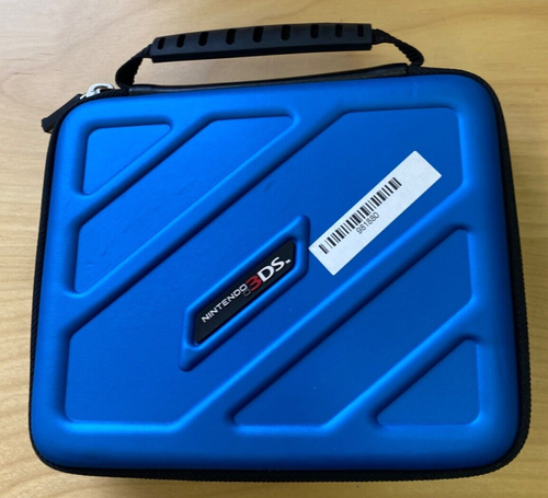 RDS Nintendo 3DS Hard Protective Carrying Case Blue in Very Good ...